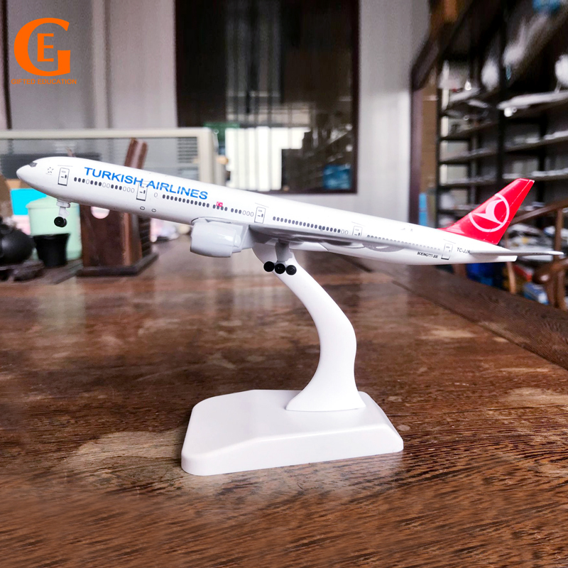 Turkish Airlines Boeing 777 Aircraft Model Metal Diecast B777 Plane ...
