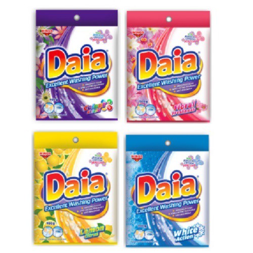 Daia Excellent Washing Powder Detergent 2.1kg-2.3kg ( 1 bag ) | Shopee ...