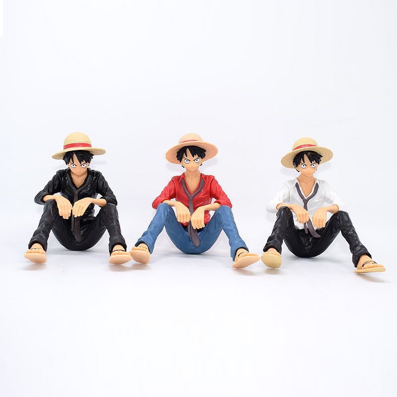 12CM Anime One Piece Figure Luffy Figures Monkey D. Luffy Action ...