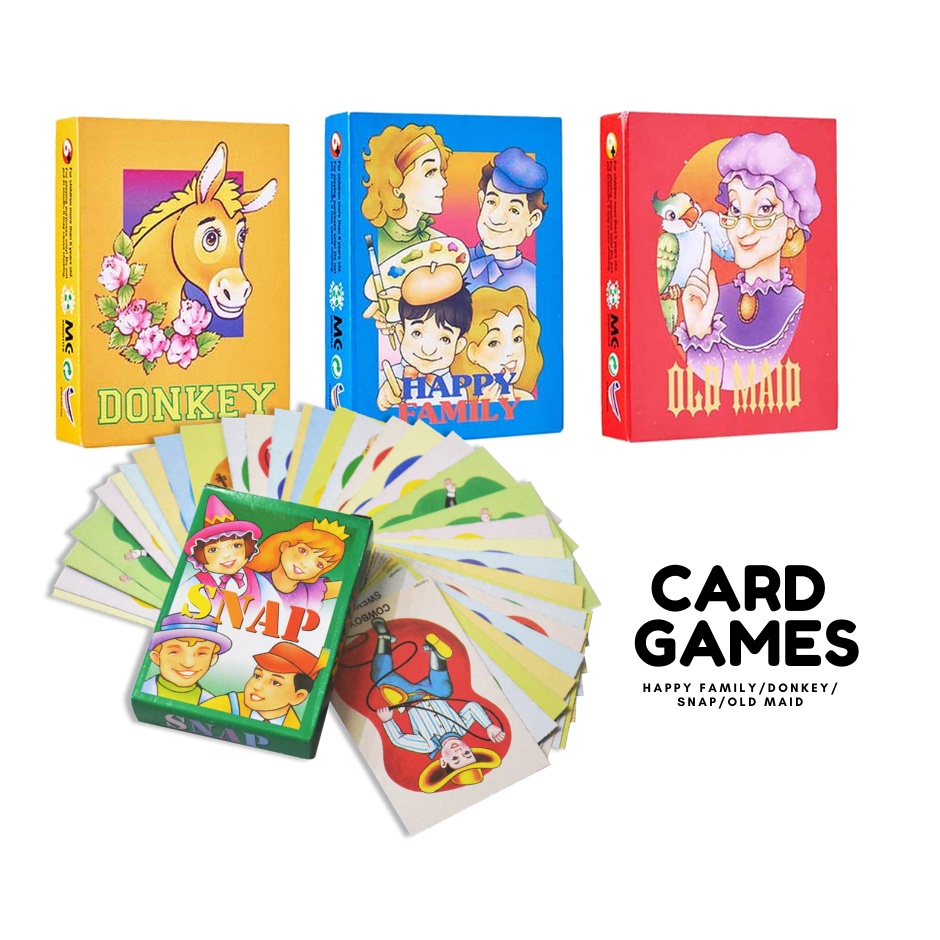 Traditional Family Card Game/Permainan Kad Tradisional Keluarga (Happy ...