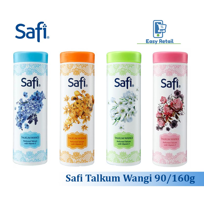 Safi Perfumed Talkum / Talc / Bedak / Powder Wangi with Vitamin E 90g ...