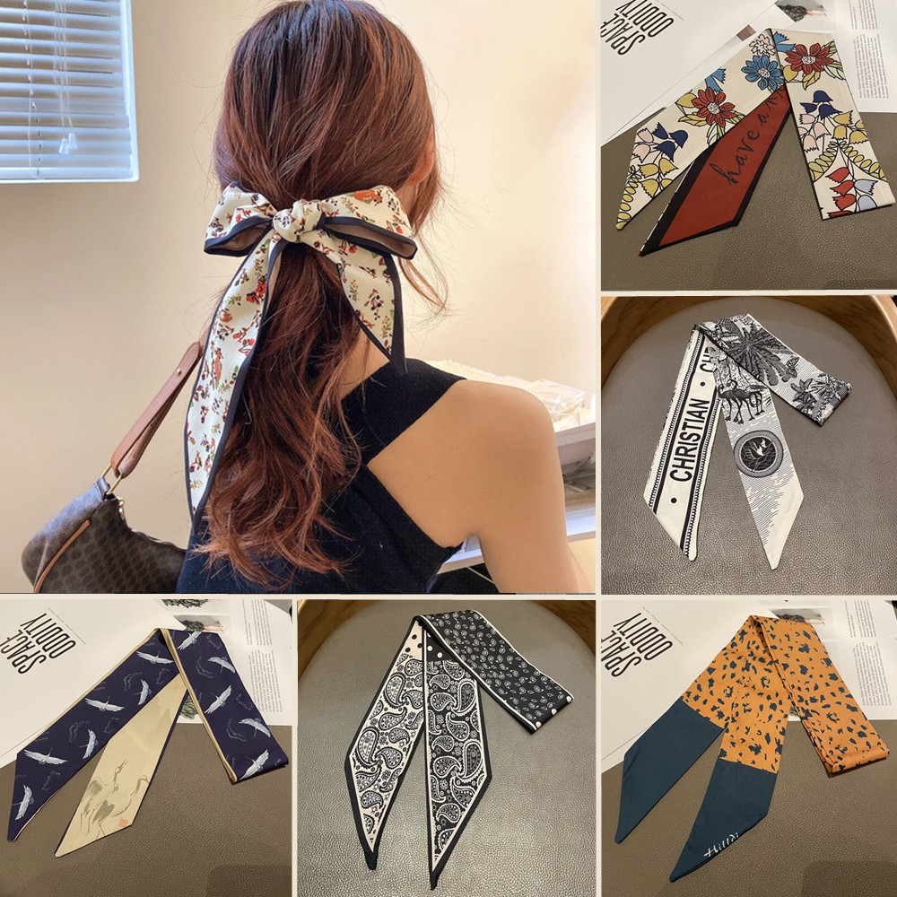 100cm Sweet Hair Ornament Girl Mori Long Headband Red Hair Ribbon Bow ...