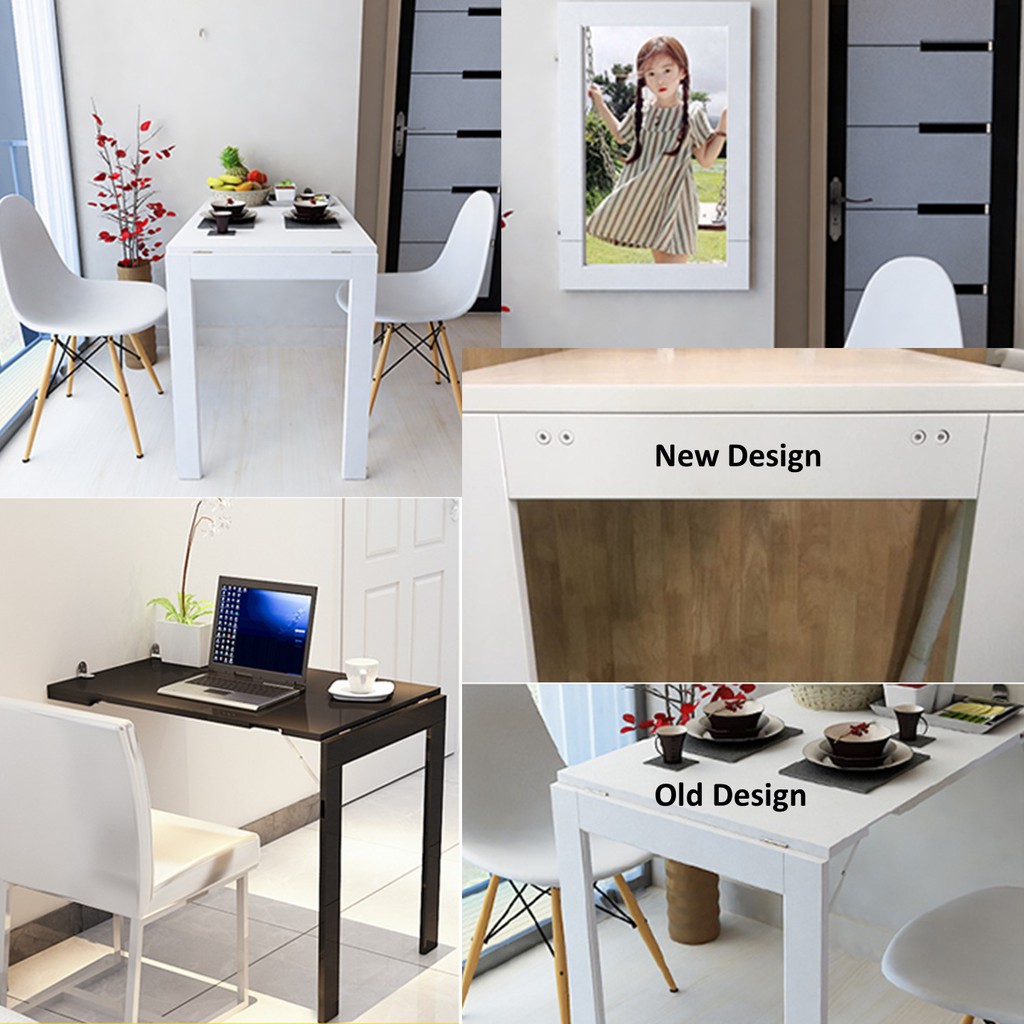 NEW Wall Frame Table / Wall Mount Table Desk | Shopee Singapore