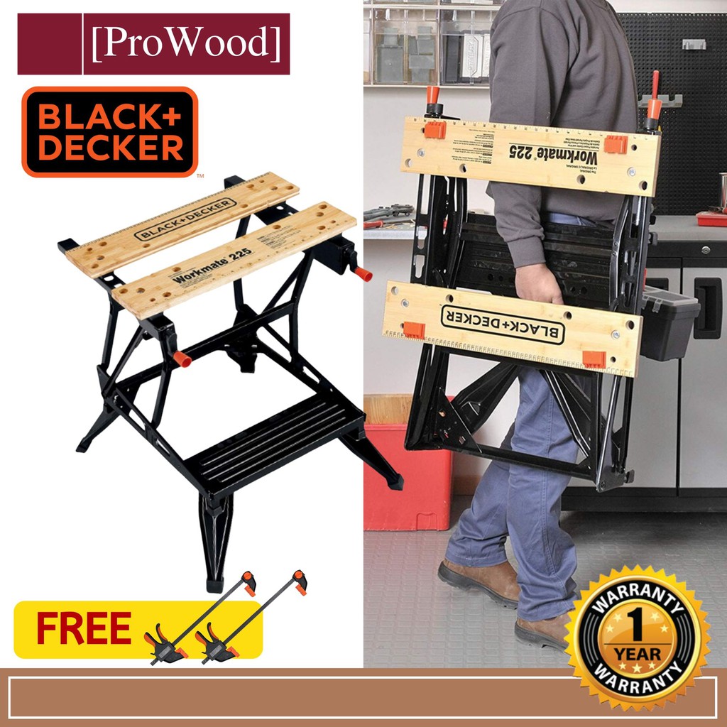 BLACK + DECKER WM225 Work Mate Work Bench Work Station Working Table ...