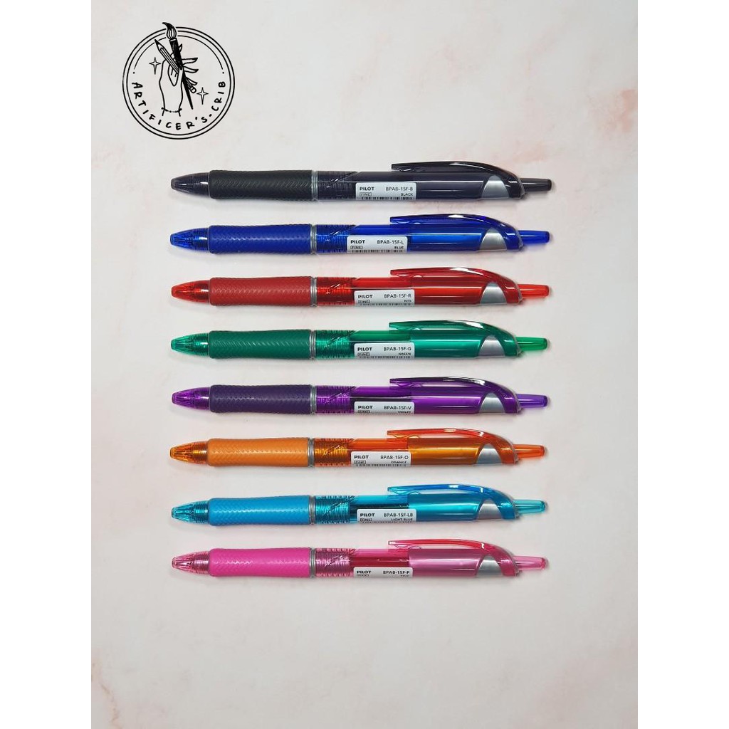 Pilot Acroball BPAB-15 Fine Basic and Colored Pens (Each) | Shopee ...