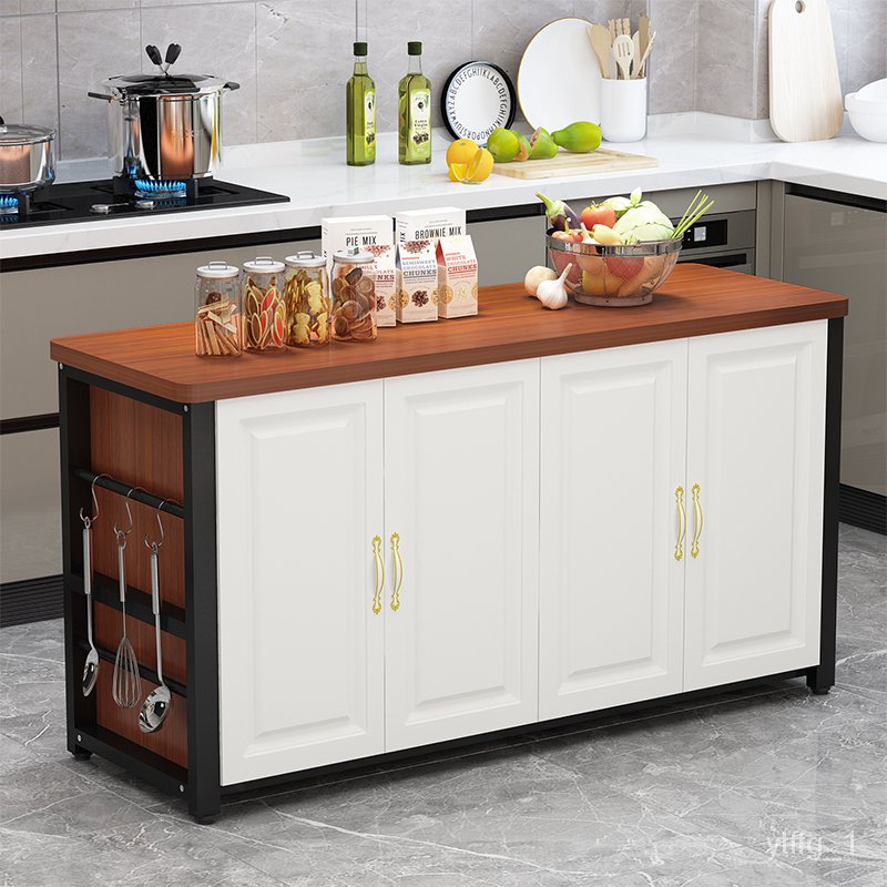 Kitchen Storage Rack Household Sideboard Cabinet Microwave Oven Storage ...