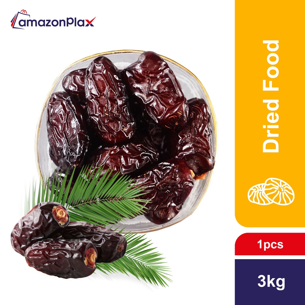 Kurma Safawi Madinah Dates VIP - Saudi Arabia 1Kg - 500g | Shopee Singapore