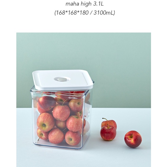 [Made in Korea] VAKUEN MAHA Vacuum Airtight Food Storage Container ...