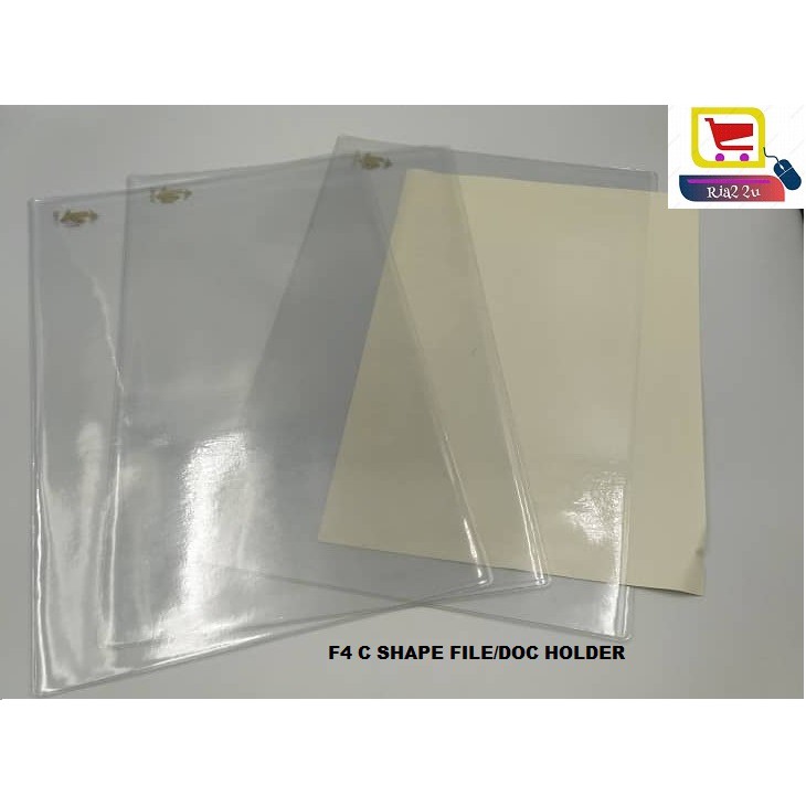 *HIGH QUALITY* Clear Transparent L Shape A4 Paper Folder | Shopee Singapore