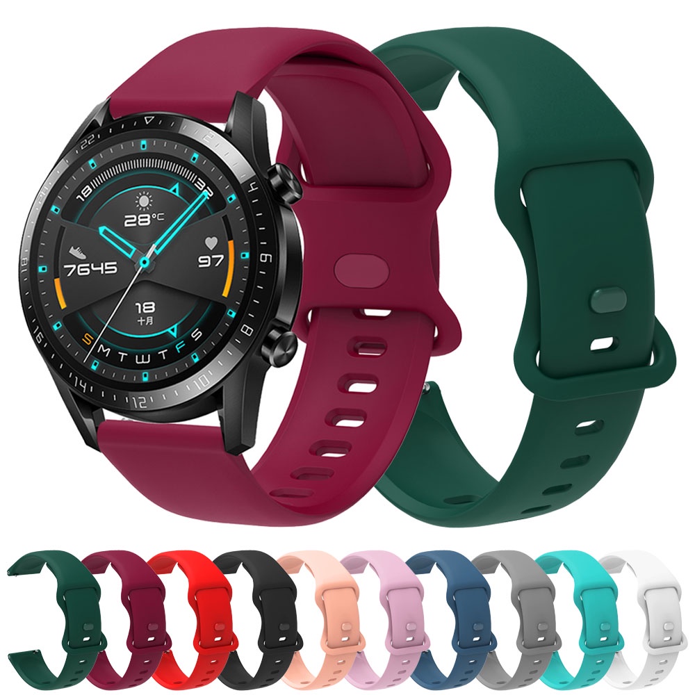 Replacement Silicone Strap for Huawei Watch GT GT2 GT3 SE GT4 GT5 Pro ...