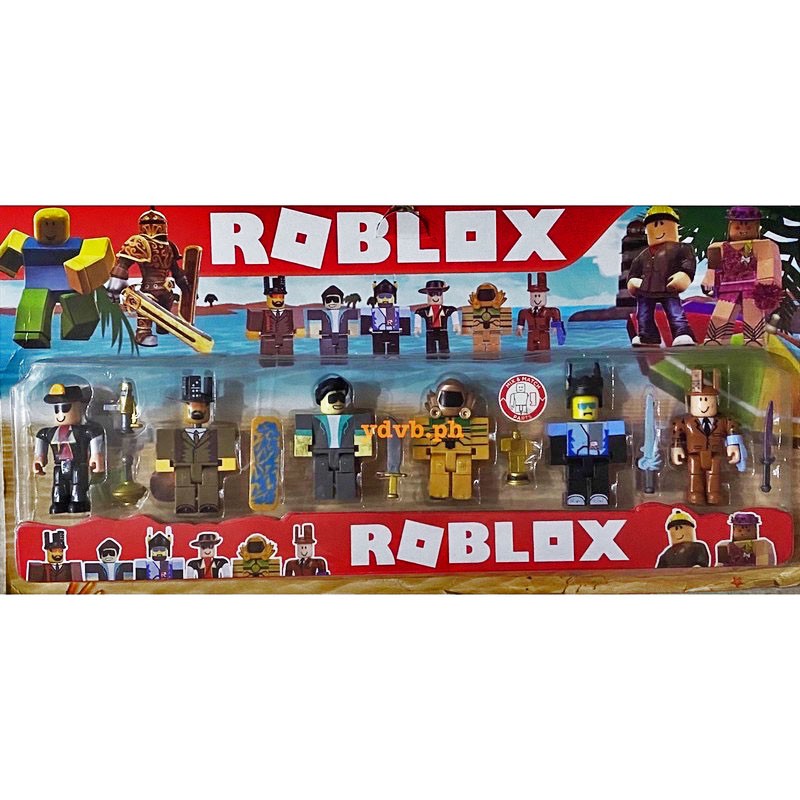 Minecraft Roblox Figurine 6 in 1 Toy Toys | Shopee Singapore