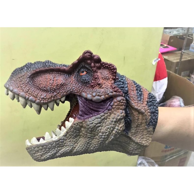 [READY STOCK] DINOSAUR HAND PUPPET - RUBBER ( DINO COLLECTION ...