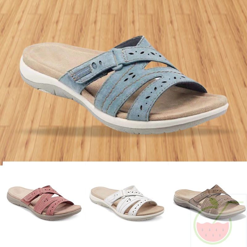 Woman Orthopedic Comfy Premium Round Toe Sandals Hollow Out Hook-and ...