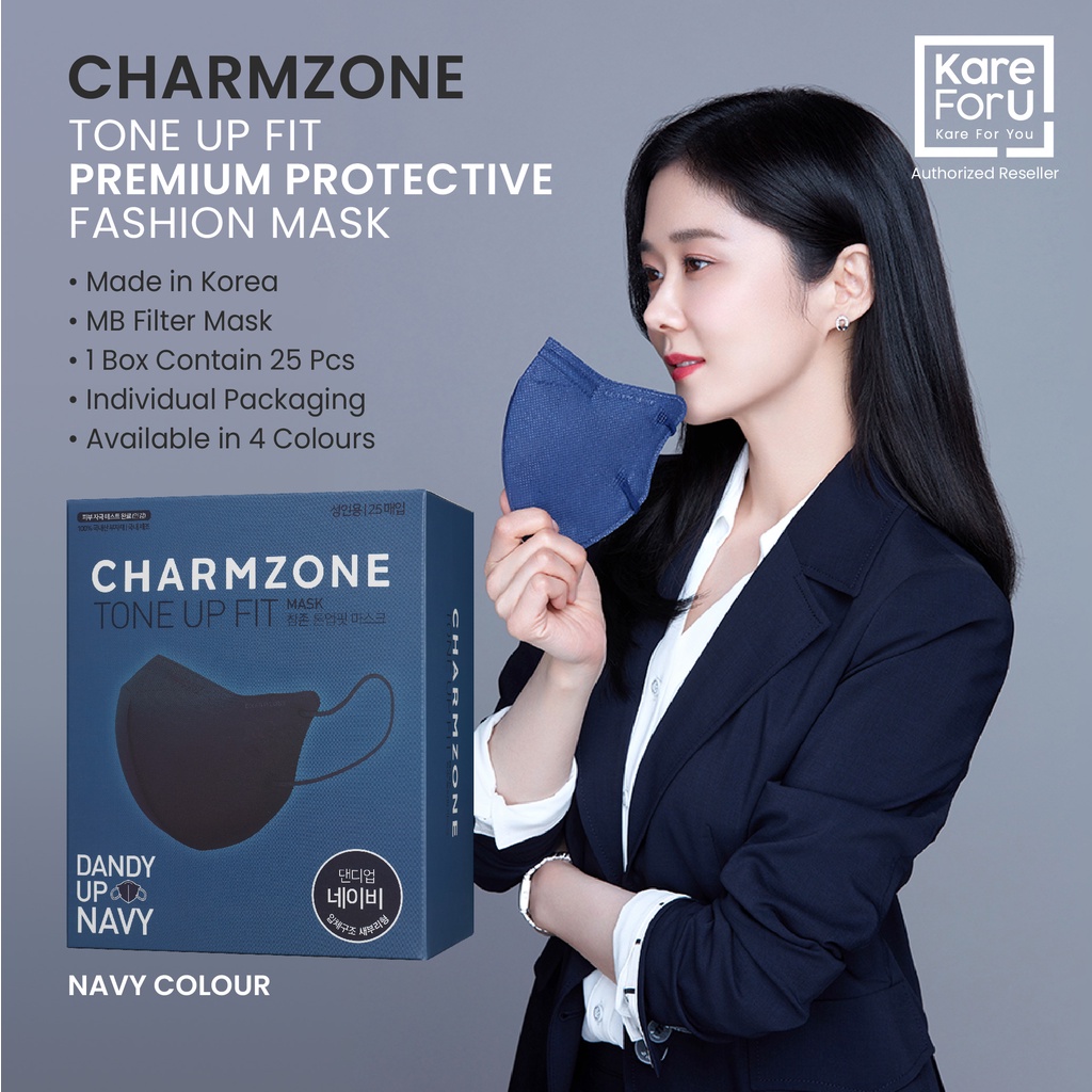*Made in Korea* CHARMZONE Tone Up Fit Premium Mask (SIRIM CERTIFIED ...
