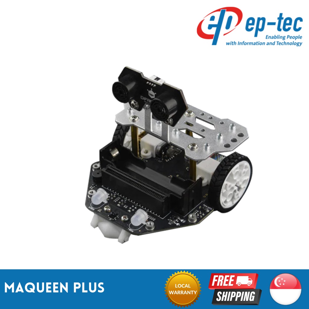 micro:Maqueen Plus - an Advanced STEM Education Robot for micro:bit | Shopee Singapore