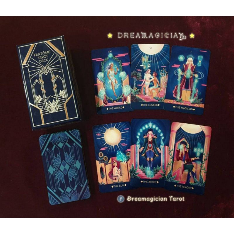 Fantome Tarot Deck Authentic Gypsy Card Oracle | Shopee Singapore