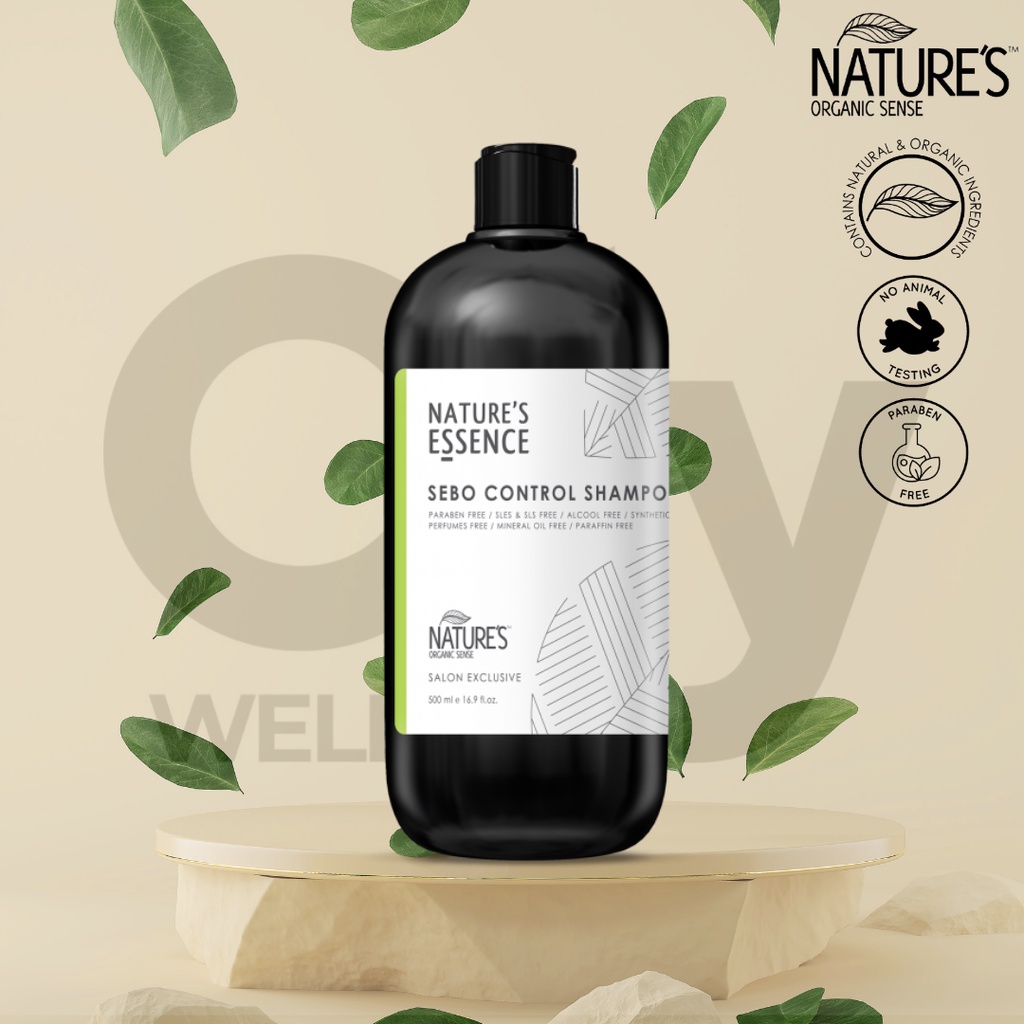 Nature's Organic Sebo Control Shampoo (500ML) | Shopee Singapore