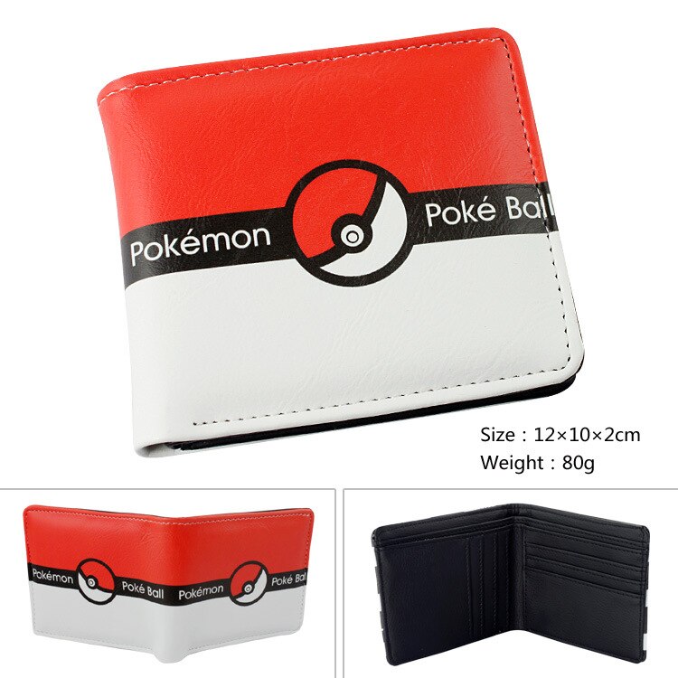 Anime Eevee Cartoon Purse Pokemon Go Pikachu Card Holders Pocket ...