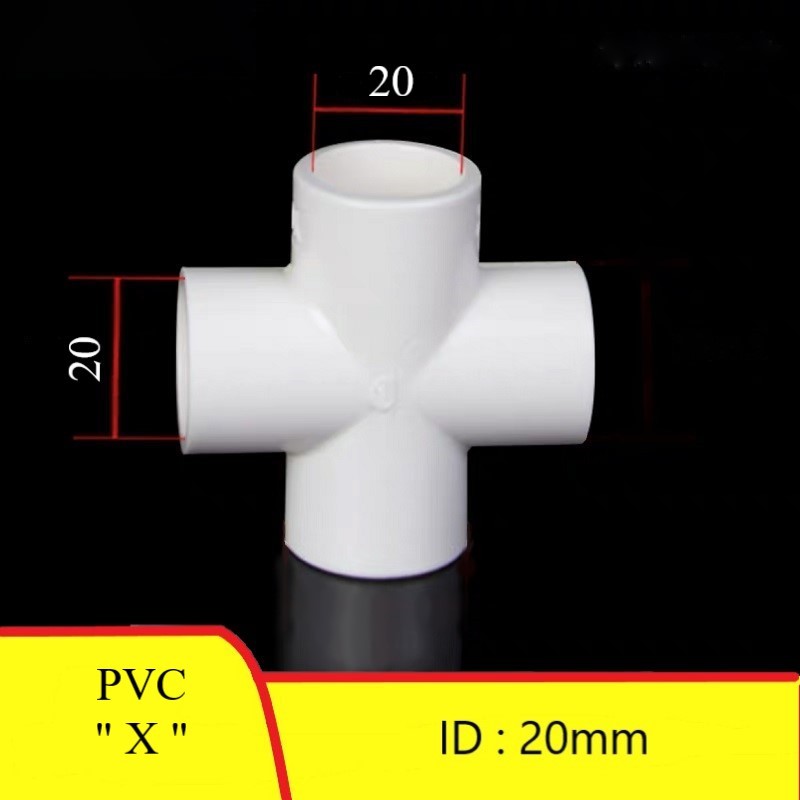 🇸🇬 ID:20mm uPVC DIY Water Supply Pipe & Fittings, 3-way,4-way,5-way,6-way connectors | Shopee ...