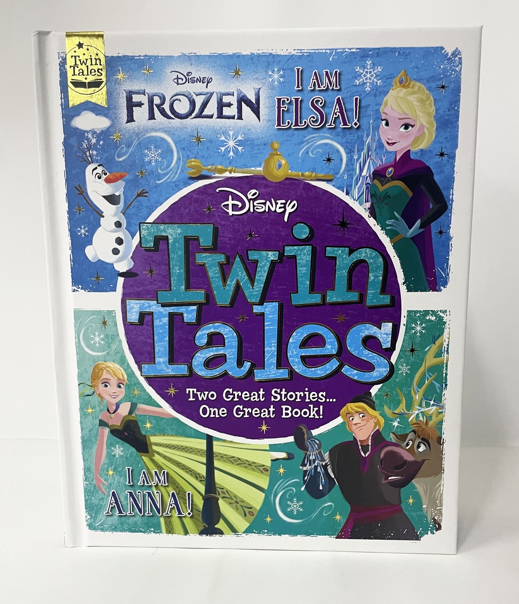Disney Frozen Story Book For Kids To Read About Twin Tales Elsa & Anna Royal Sisters | Shopee ...