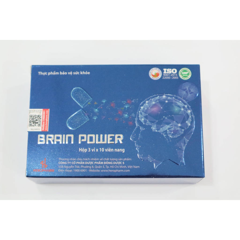 BRAIN POWER BRAIN POWER reduces symptoms of dizziness and vertigo (30v ...