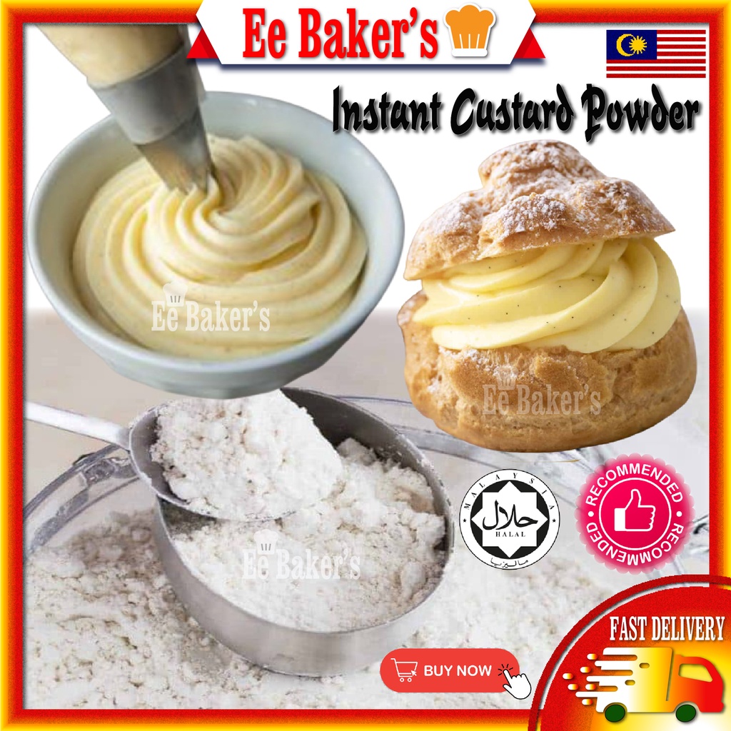 Instant Custard Powder Tepung kastard Premix Baking Ingredient 即溶蛋黄粉 ...