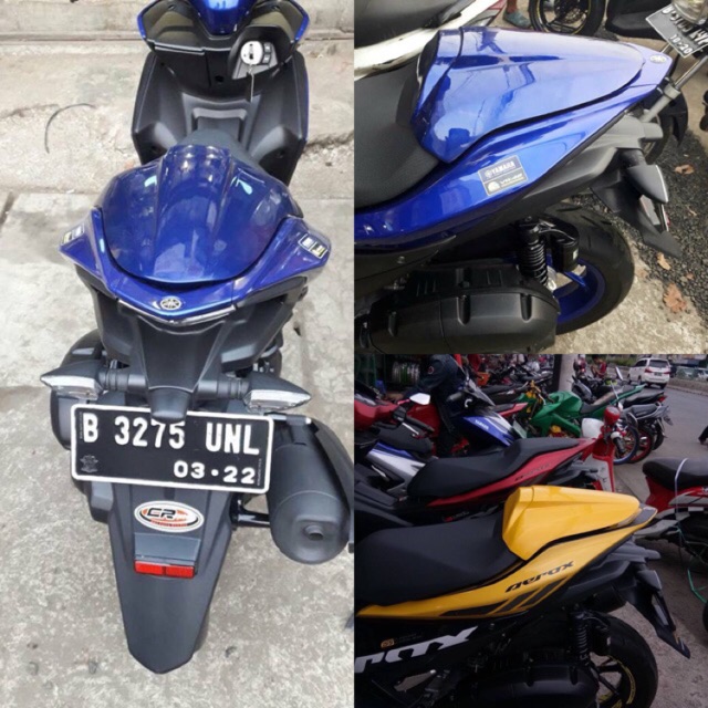 Single seater yamaha aerox racing look single seat yamaha aerox old old ...