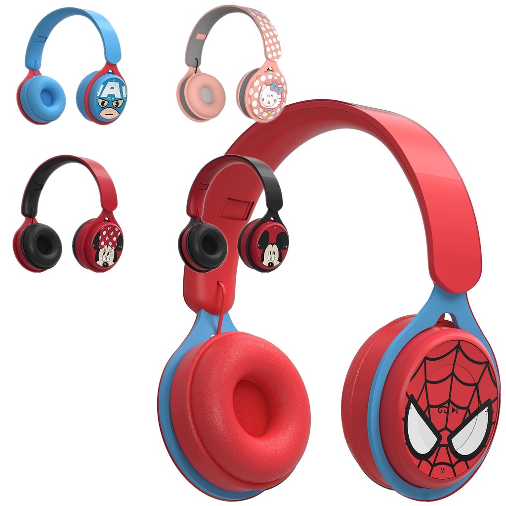 Marvel Wireless Bluetooth Children's Earphone With Microphone Primitive ...