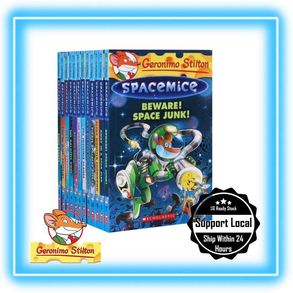 [Ready Stock] Geronimo Stilton Spacemice Series (12 Books) | Shopee ...
