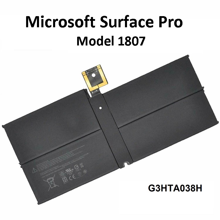 Microsoft Surface Pro 5 / Pro 6 ( Tablet Model 1807 / 1796 ) G3HTA038H ...