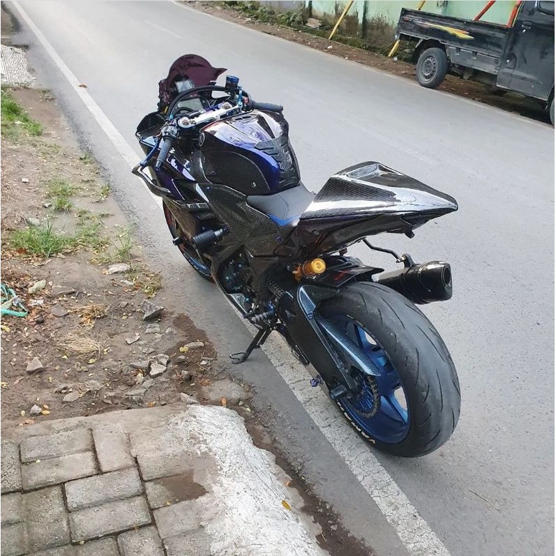 Singleseat YAMAHA R25/R3 V1/NEW R25/R3 V2 MODEL GP CARBON FIBER ...