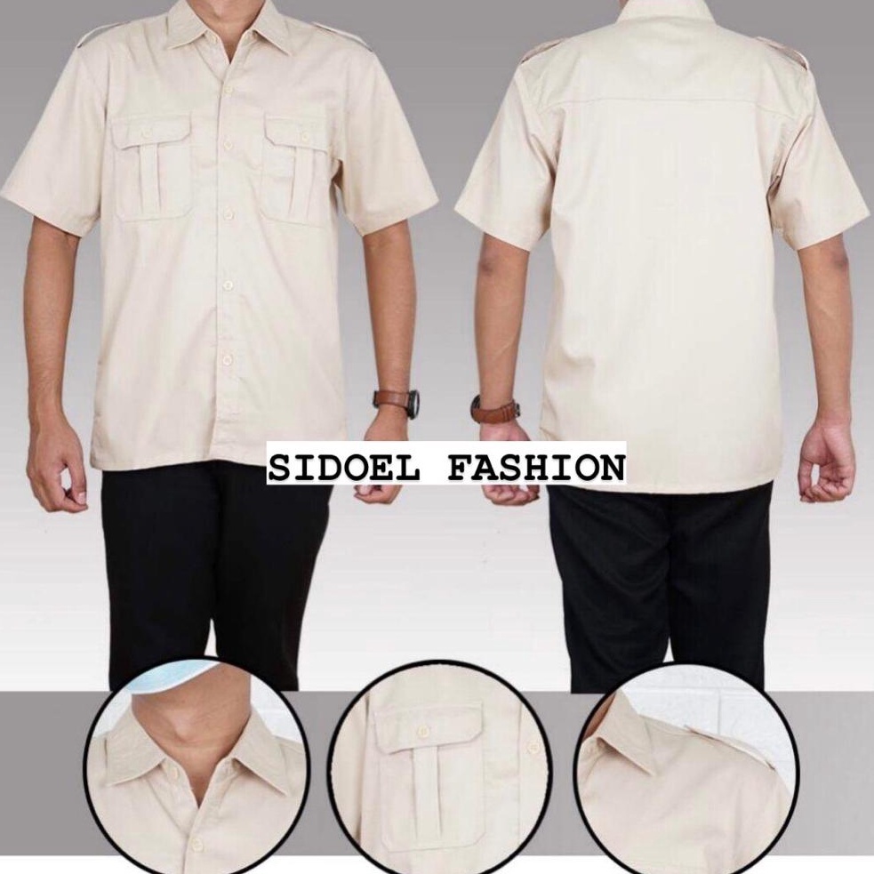 KEMEJA Pns UNIFORM SHIRT, RANK UNIFORM CLOTHES/PDH CLOTHES ETC SHORT ...