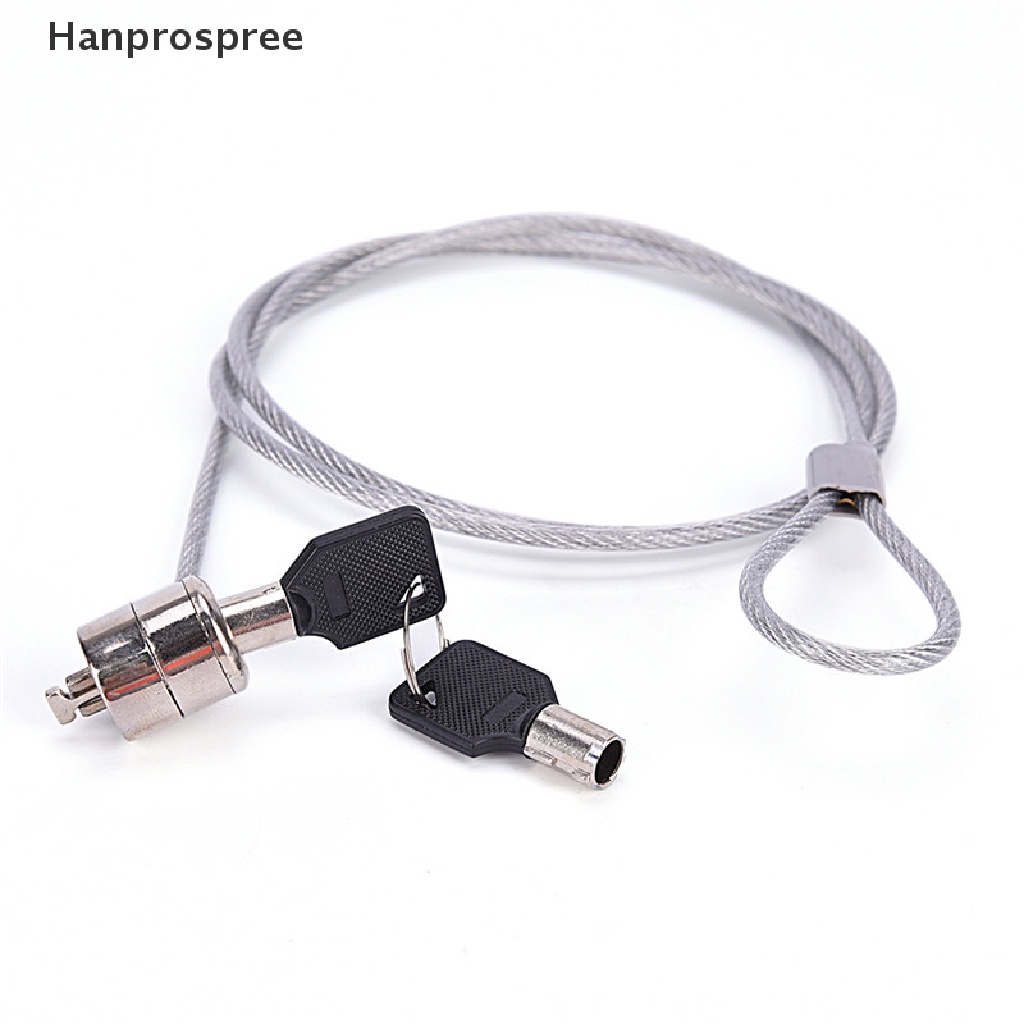 Hp> Office Notebook Laptop PC Computer Desk Key Security Lock Chain ...