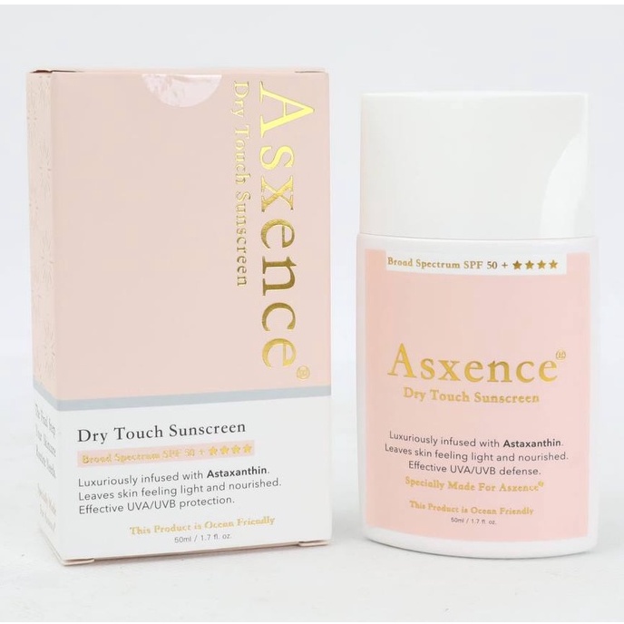 Asxence Dry Touch Sun Screen with Astaxanthin SPF 50+ 50ml | Shopee ...