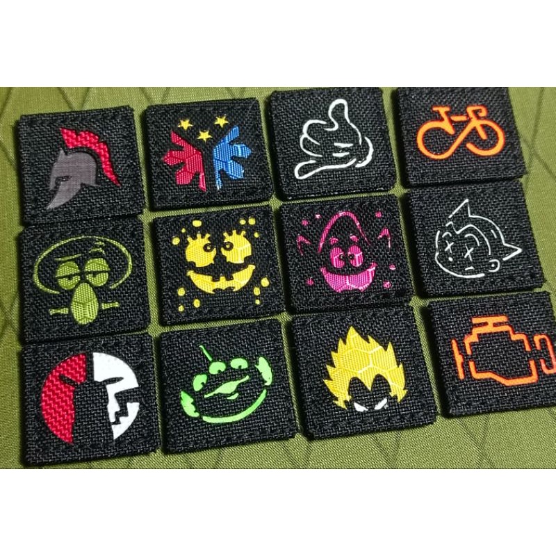 Lasercut Ranger eye morale patches | Shopee Singapore
