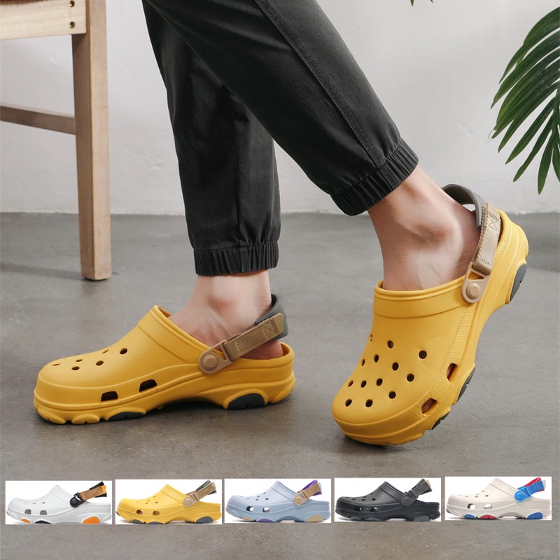 Croc Men's Shoes Duet Sport Clog Men and Women Sandals | Shopee Singapore