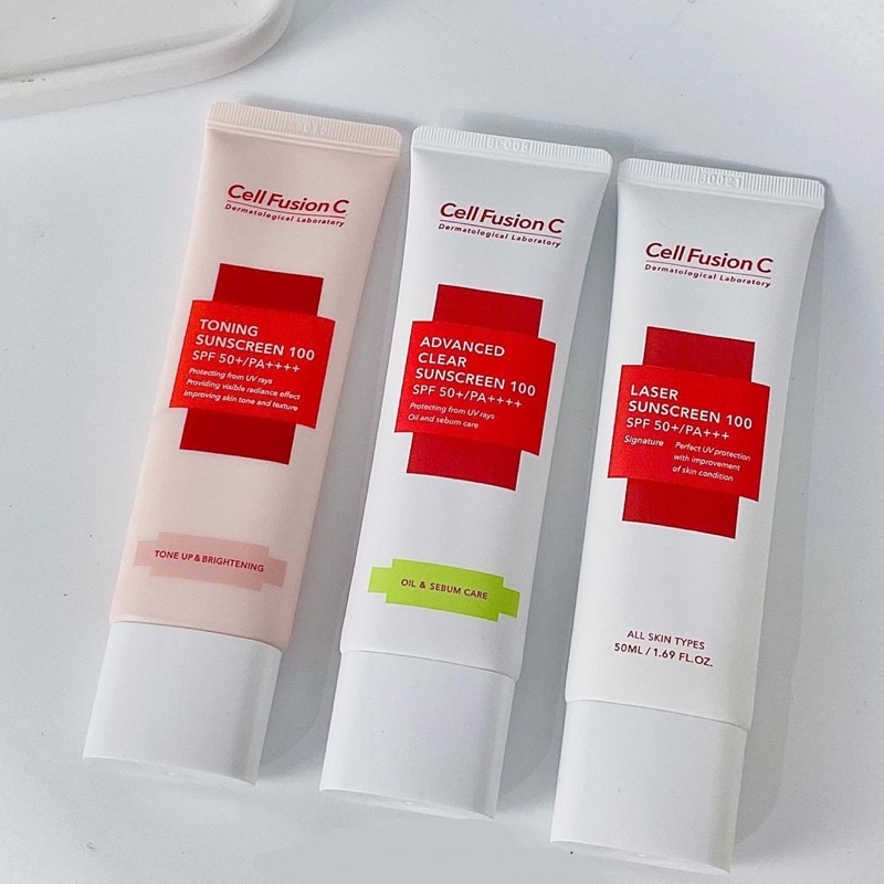 Cell Fusion C Sunscreen 100 SPF 50+ PA+++ 50ml | Shopee Singapore
