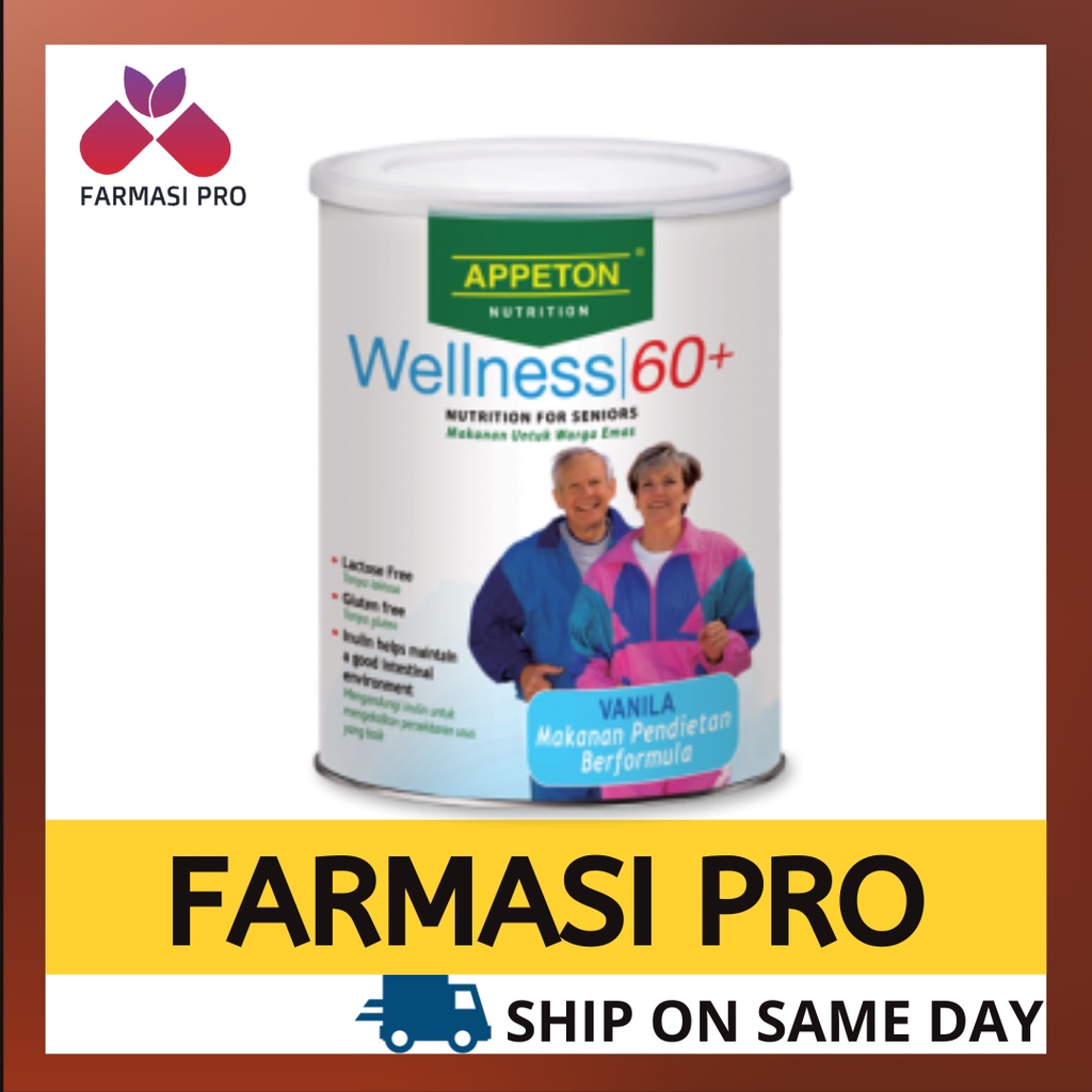 APPETON WELLNESS 60+ 400G (VANILA) | Shopee Singapore