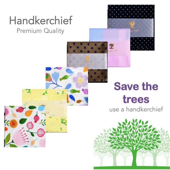 Handkerchief - Fashionable Chic Cute Classic | Shopee Singapore
