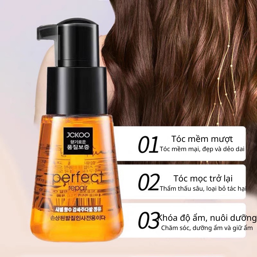 (Good quality) Jckoo essential oil nourishes and restores damaged hair ...
