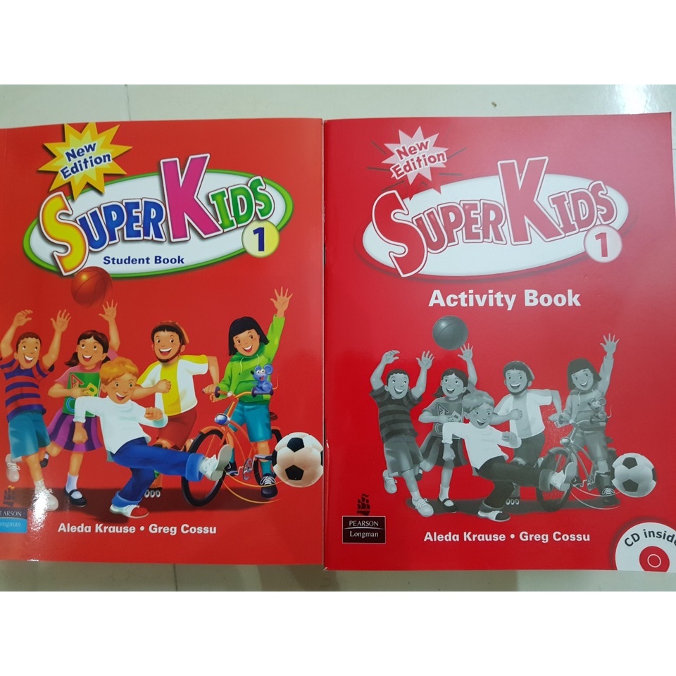 Super Kid 1 (2 Student books + Activity book) | Shopee Singapore