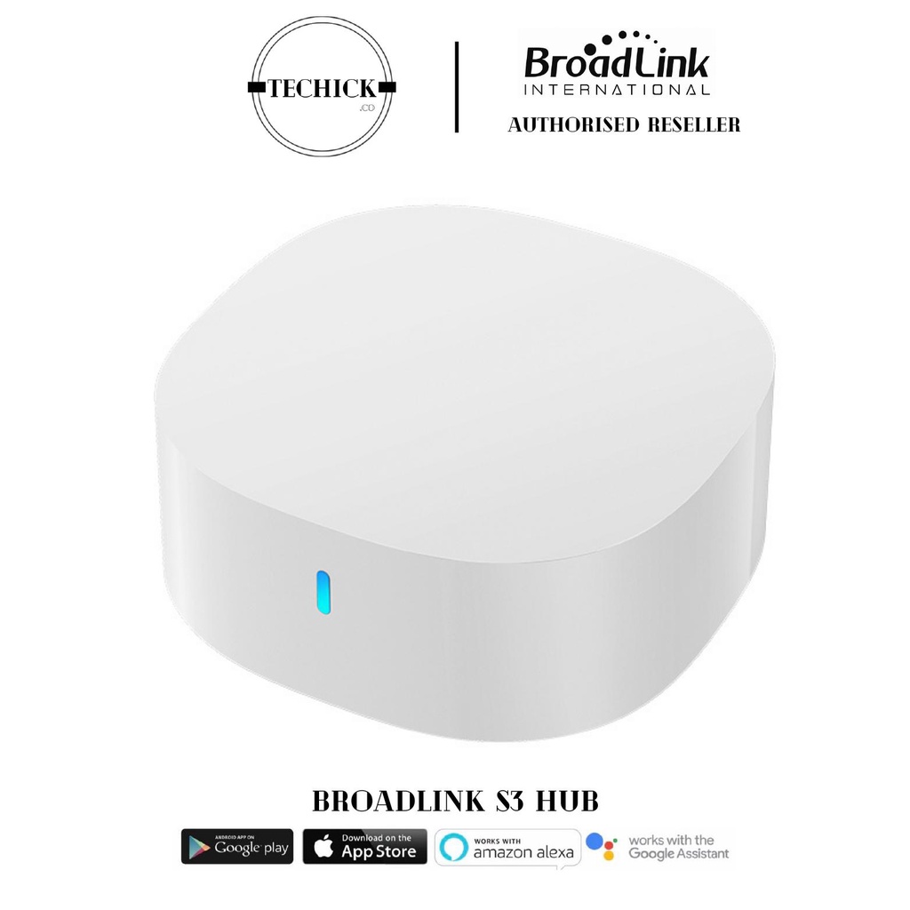 Broadlink S3 Hub Smart Home Hub For Multiple Broadlink Devices Tc3 Lc1 Sr3 4key Pir3 Fc And 