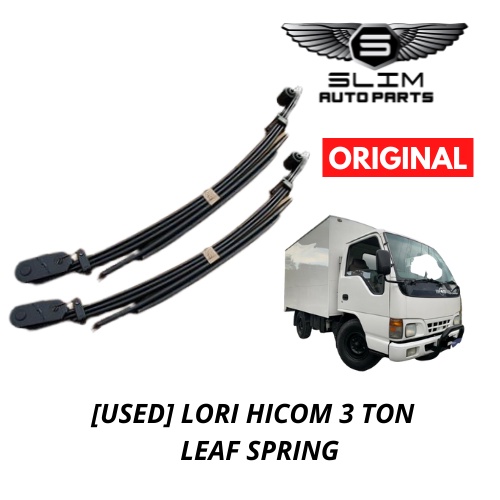 [USED] Lorry Hicom/Isuzu 3 Ton 4HF1 Leaf Spring | Shopee Singapore
