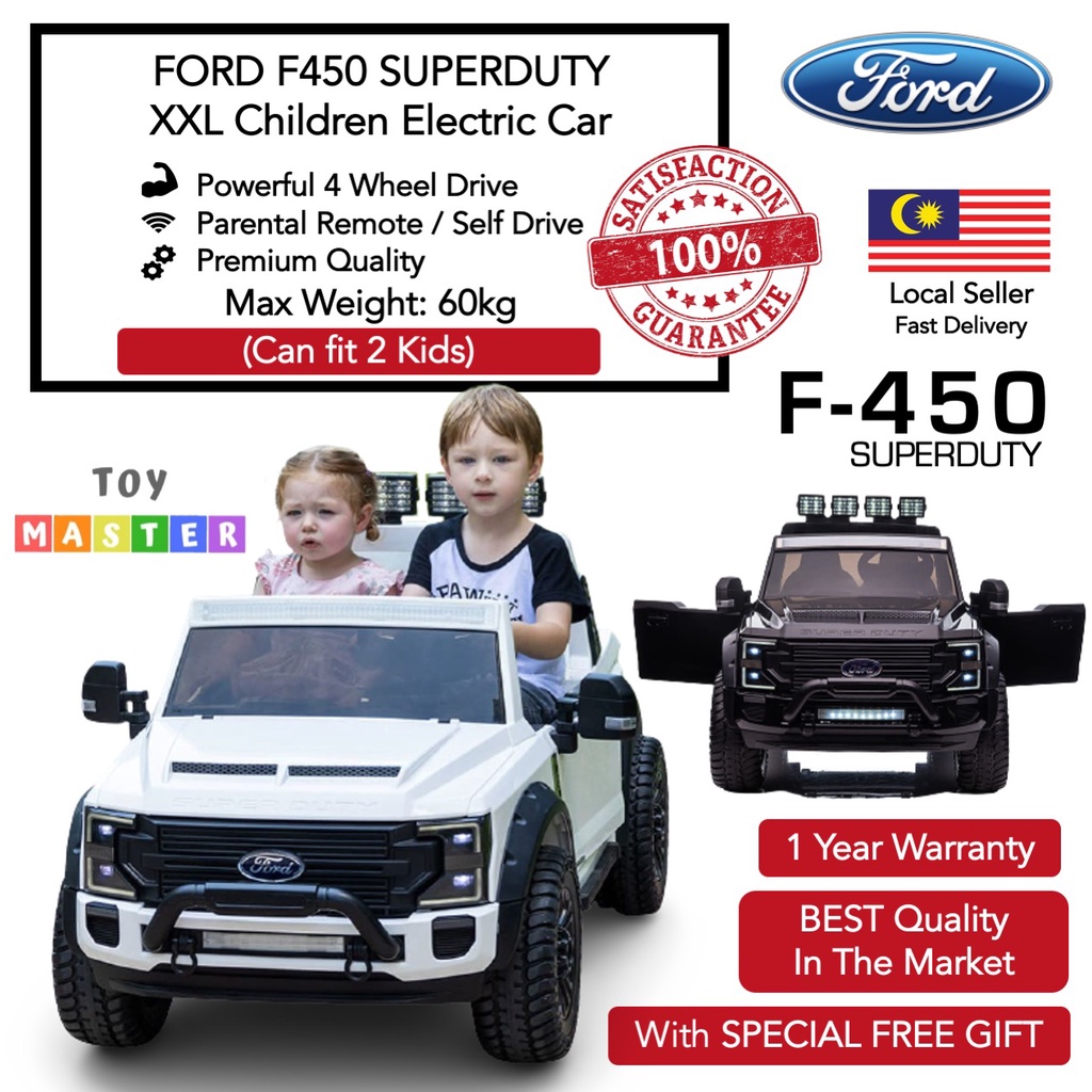 Ford Raptor F450 SUPERDUTY Children / Kids Electric Ride On off road ...
