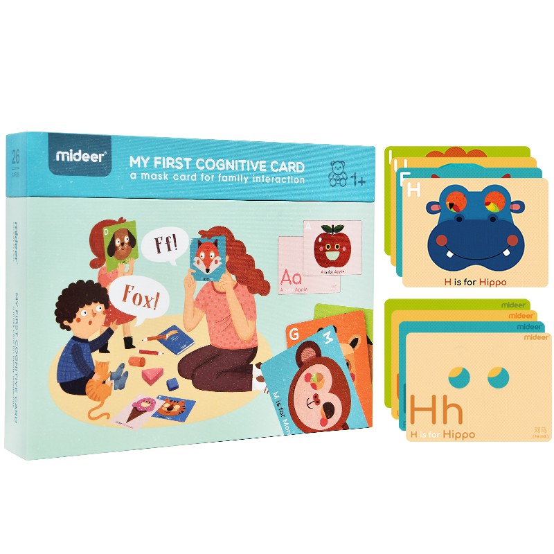 Mideer My First Cognitive Cards Baby and Toddler- Early Childhood ...
