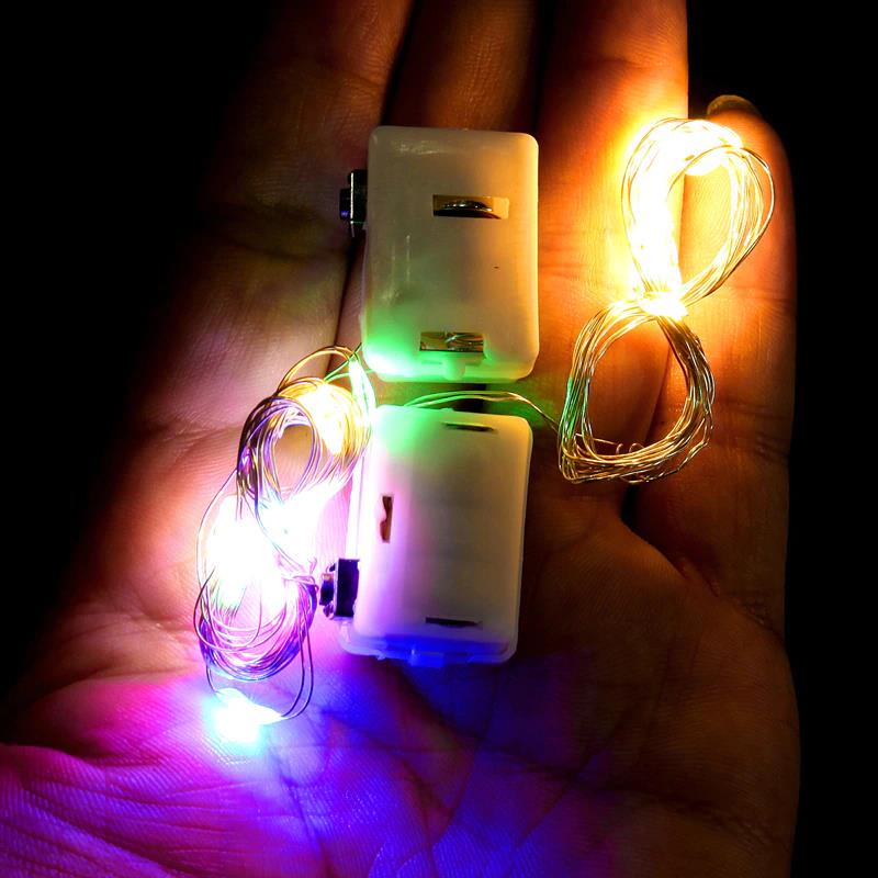 Lampu Raya 1/2M 3 Modes Hari Raya Lights Strip Fairy Lights Flashing ...