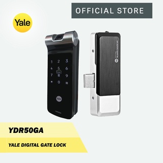 Yale YDR50GA Gate + YDD724A Digital Deadbolt Door Lock Bundle (COMES ...