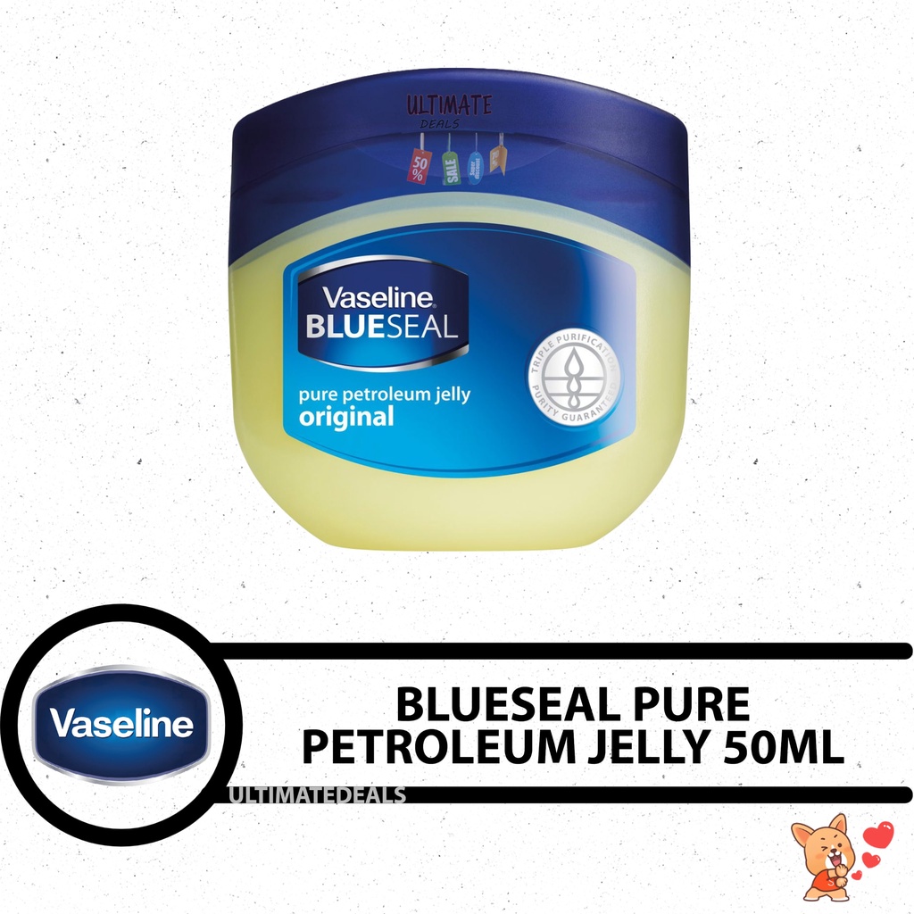 Vaseline® BlueSeal Original Pure Petroleum Jelly - 50ml | Shopee Singapore