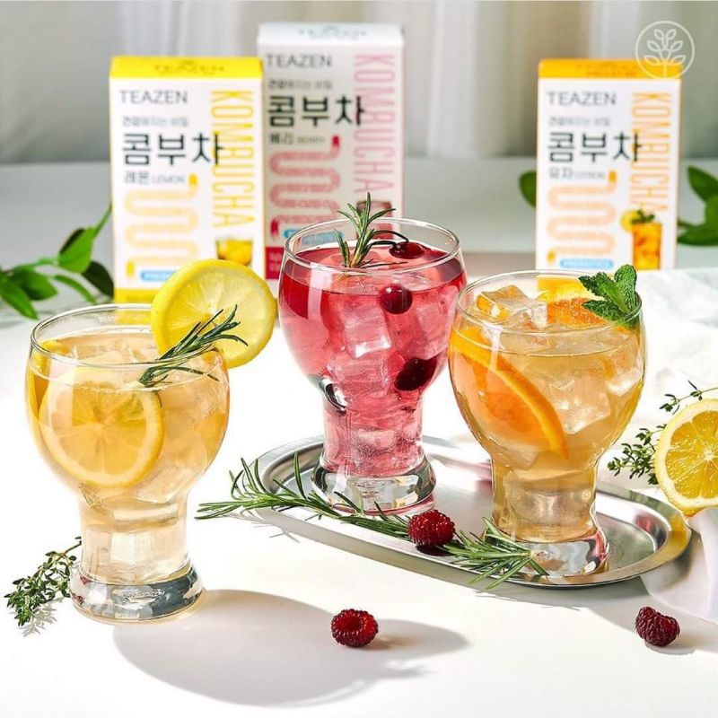 Korea Korea TEAZEN Black Tea Bacteria Detox Slimming Kombucha (5g x 30 ...