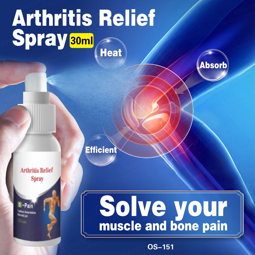 Arthritis Relief Spray || Pain Rheumatism Muscle Ache Sprain Tendon ...